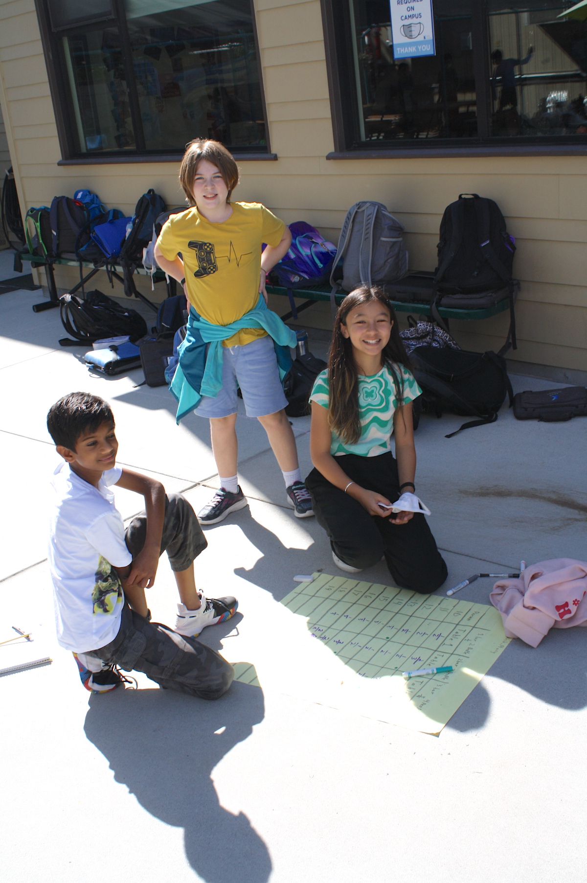 Math Moves Outside - Keys School